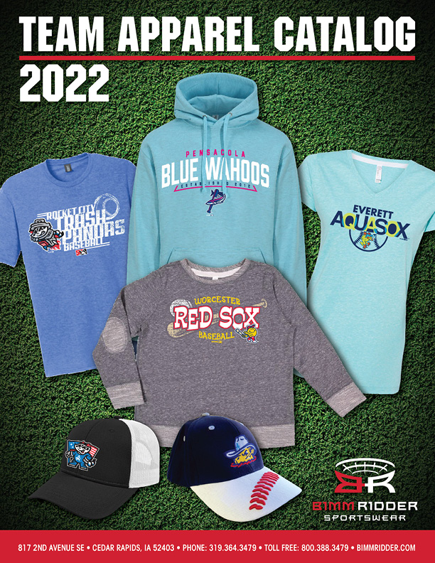 Bimm Ridder Sportswear | MiLB | Team Apparel Company